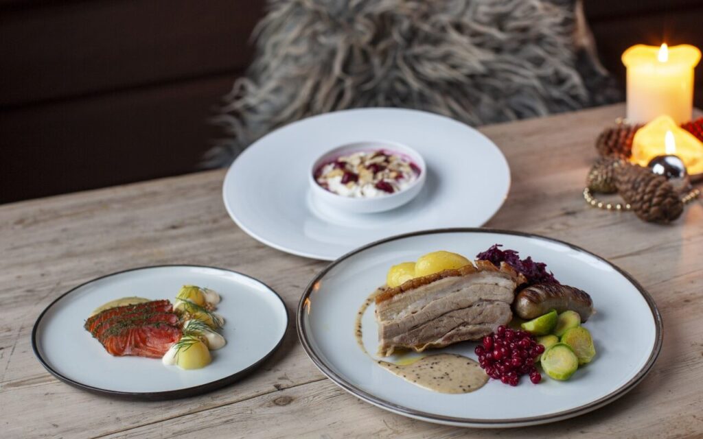 Her får du servert tradisjonell norsk julemat